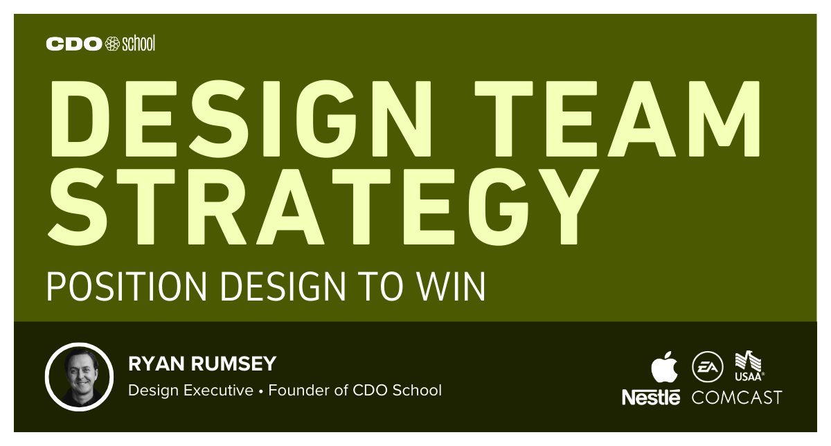 Design Org Strategy • Design Leadership Course