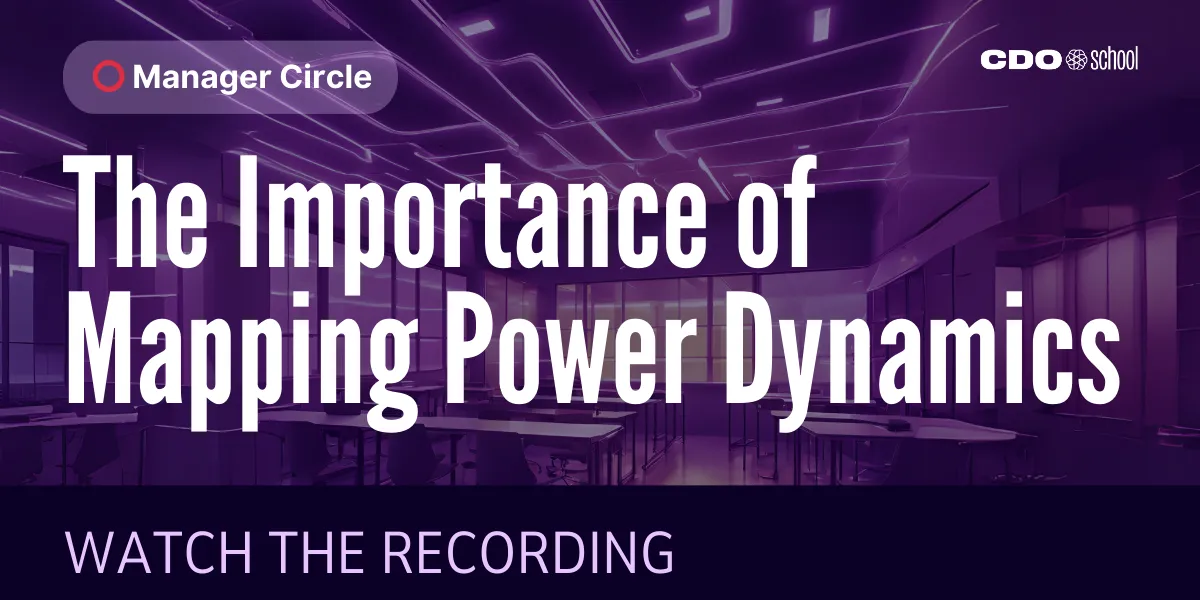 The Importance of Mapping Power Dynamics at Work